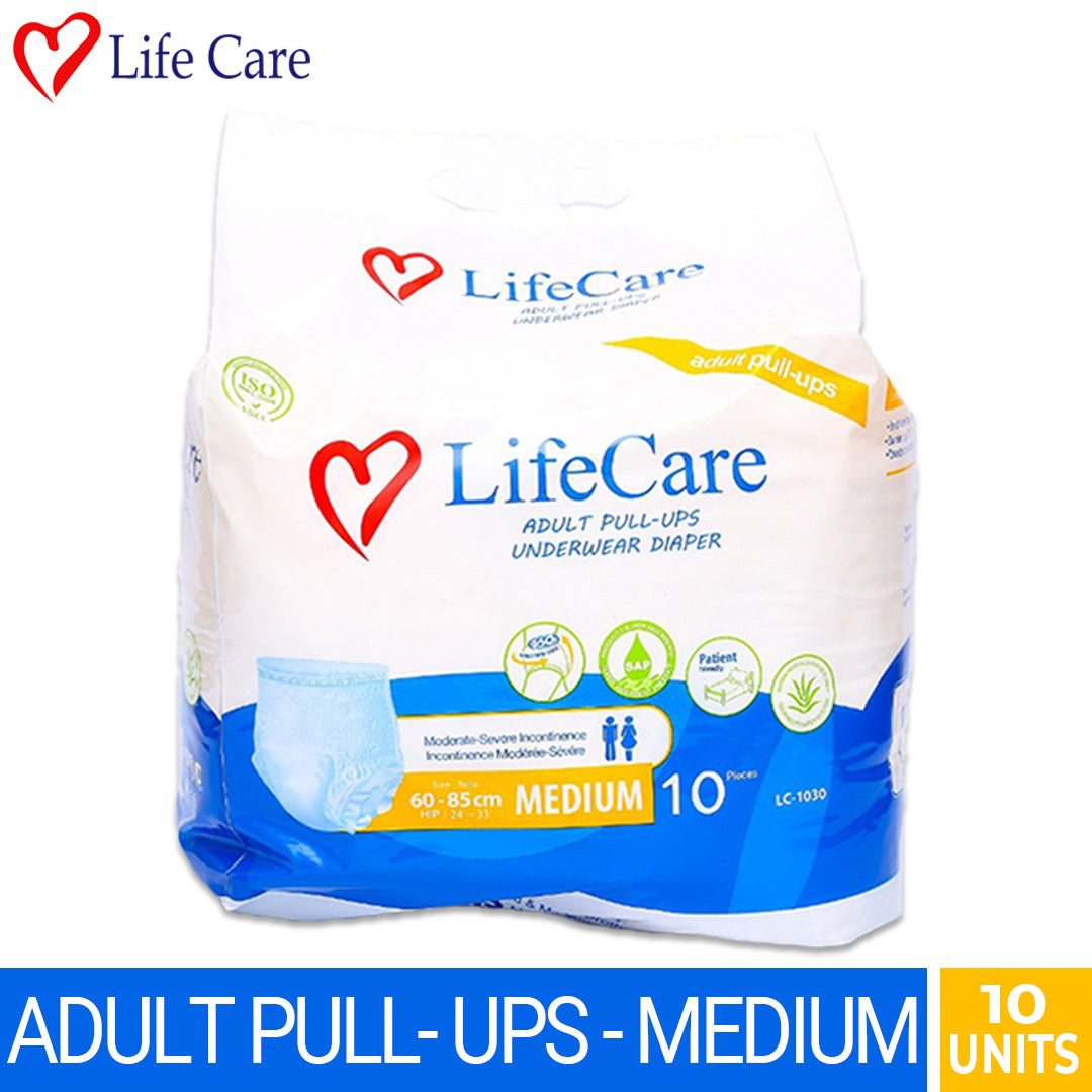 Order Now - Life care Adult Incontinence Pull-ups Panties Medium – Lifecare